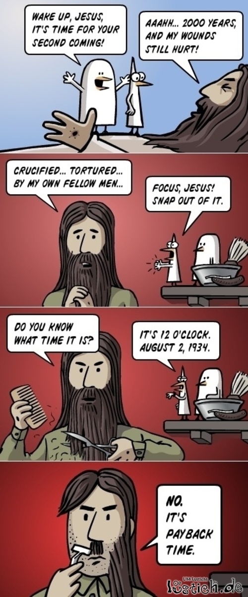 Die Rache von Jesus Bild - lustich.de Die Rache von Jesus Bild - lustich.de