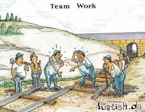 Teamwork Bild - lustich.de